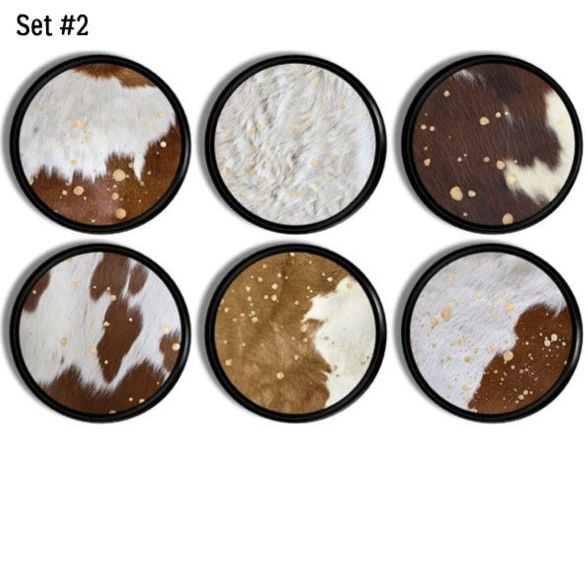 Rustic Southwestern Cowhide Cabinet Knobs, Country Western Drawer Pull ...
